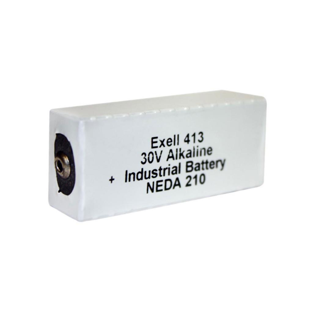 Exell 413A Alkaline 30V Battery NEDA 210, 20F20, BLR123, ER413